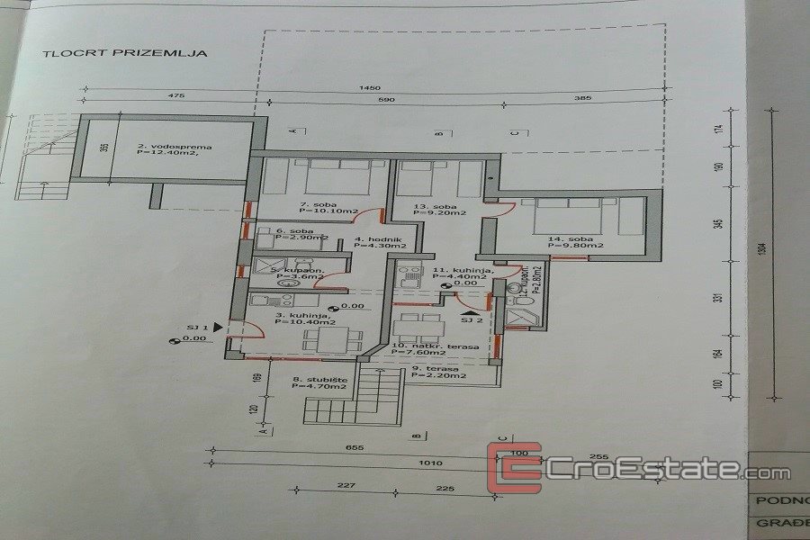 Croatia,Pag - House with sea view