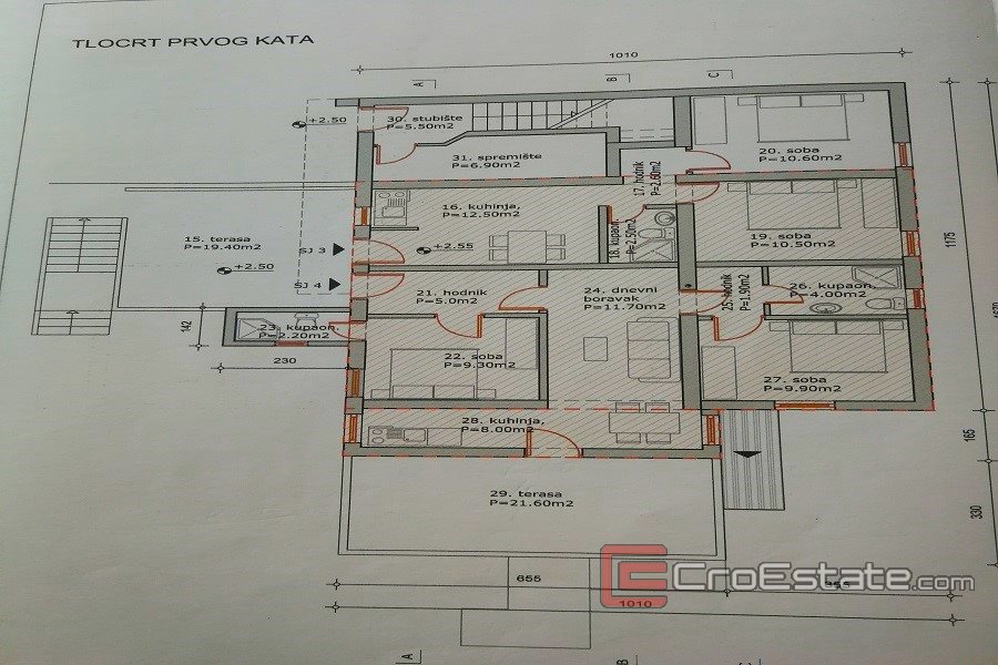 Croatia,Pag - House with sea view