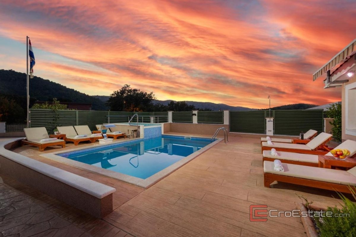 Croatia,Split area - Beautiful villa with swimming pool in complete nature